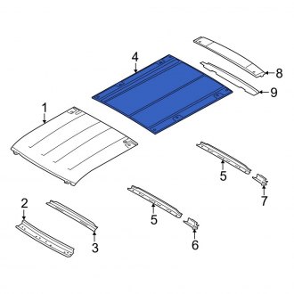 Ford E-Transit Replacement Roofs & Components | CARiD