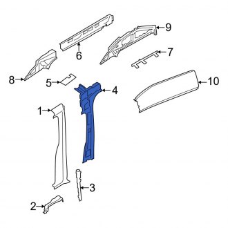 Ford E-Transit OEM Chassis Frames & Body Parts - Tubs, Doors | CARiD