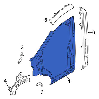 Ford E-Transit Body Tubs & Side Panels | CARiD