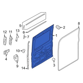 Ford E-Transit Replacement Door Shells & Skins | CARiD