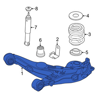 Ford E-Transit Control Arms, Suspension Rods & Parts — CARiD.com
