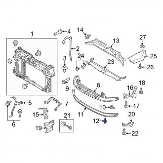 Ford F-350 Fender Support Braces & Hardware — CARiD.com