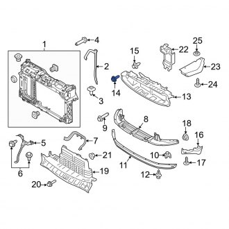 Ford Edge Roof Hardware | Clips, Screws — CARiD.com