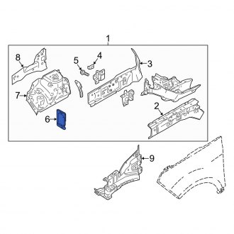 Ford EcoSport Replacement Chassis Frames & Rails | CARiD