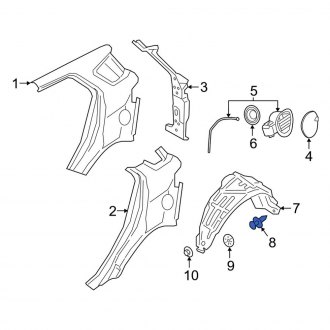 Ford EcoSport OEM Fenders - Factory Front & Rear Fenders | CARiD