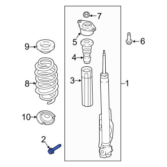 Ford OEM Suspension Parts | Factory Shocks & Struts — CARiD.com