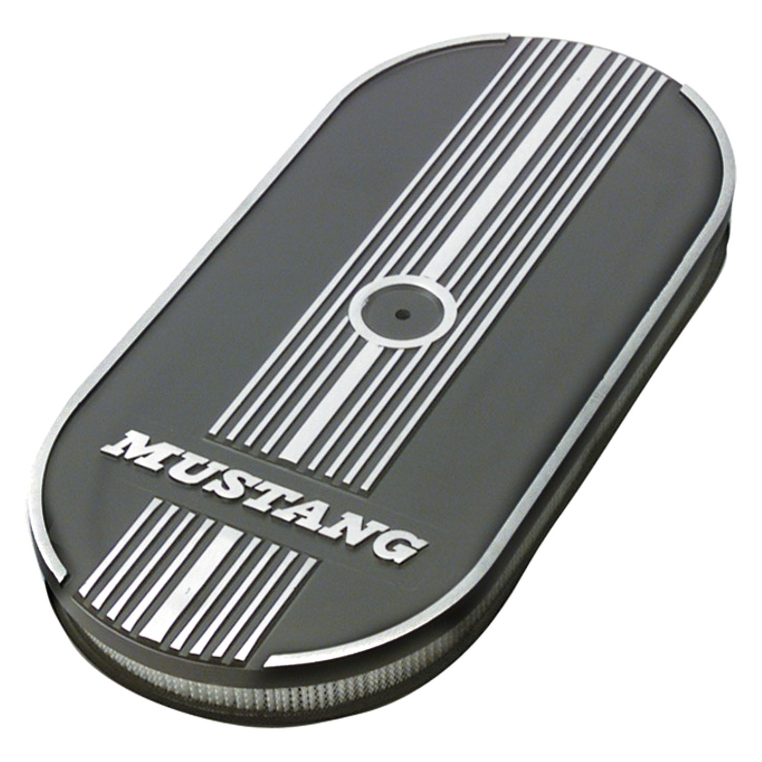 Ford Performance® M-9600-K302 - Oval Air Cleaner Assembly with "Mustang ...