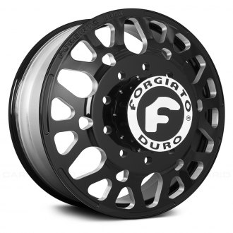 24 Inch Dually Wheels | HD Truck, Custom, Black, Chrome — CARiD.com