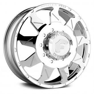 24 Inch Dually Wheels | HD Truck, Custom, Black, Chrome — CARiD.com
