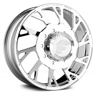 24 Inch Dually Wheels | HD Truck, Custom, Black, Chrome — CARiD.com