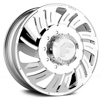 24 Inch Dually Wheels | HD Truck, Custom, Black, Chrome — CARiD.com
