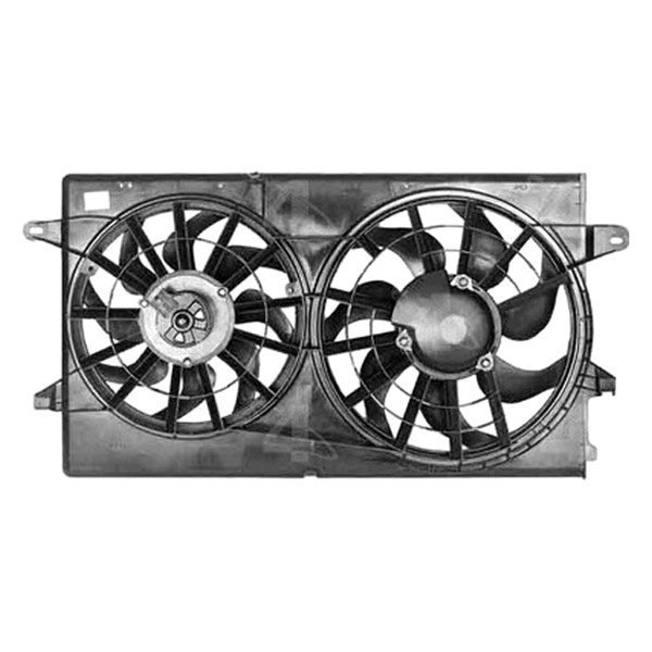 Four Seasons® 75210 - Dual Radiator and Condenser Fan Assembly