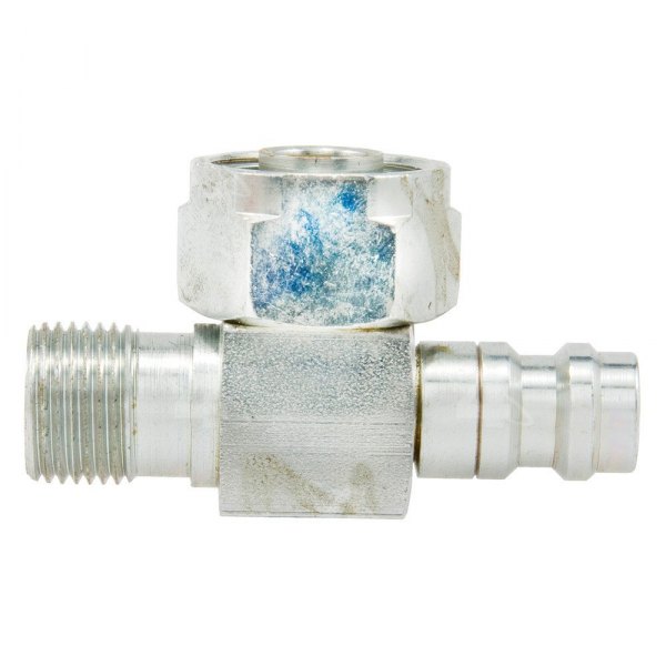 Four Seasons® 14718 - R134A Steel Service Valve A/C Compressor Fitting