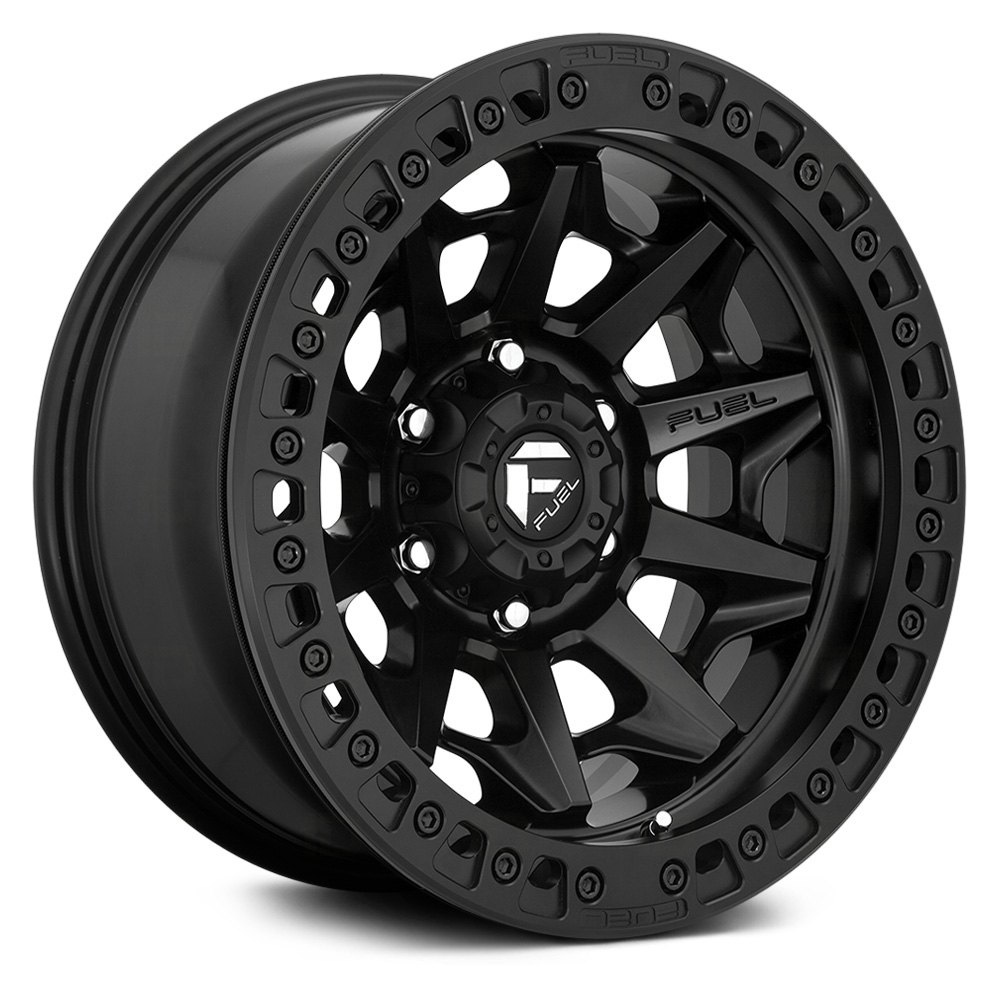 FUEL® D114 BEADLOCK COVERT Wheels - Matte Black Rims