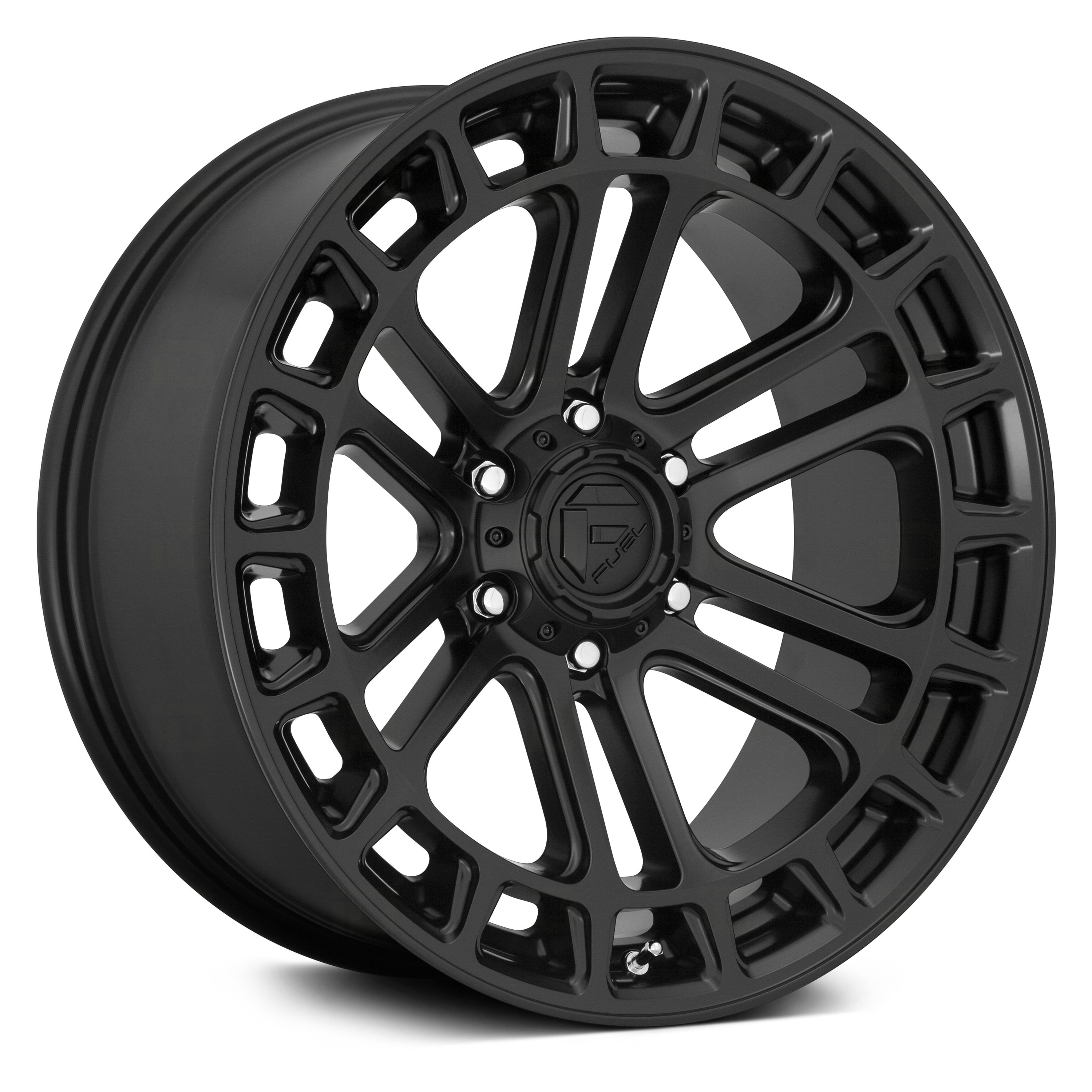 FUEL® D718 HEATER Wheels - Matte Black Rims