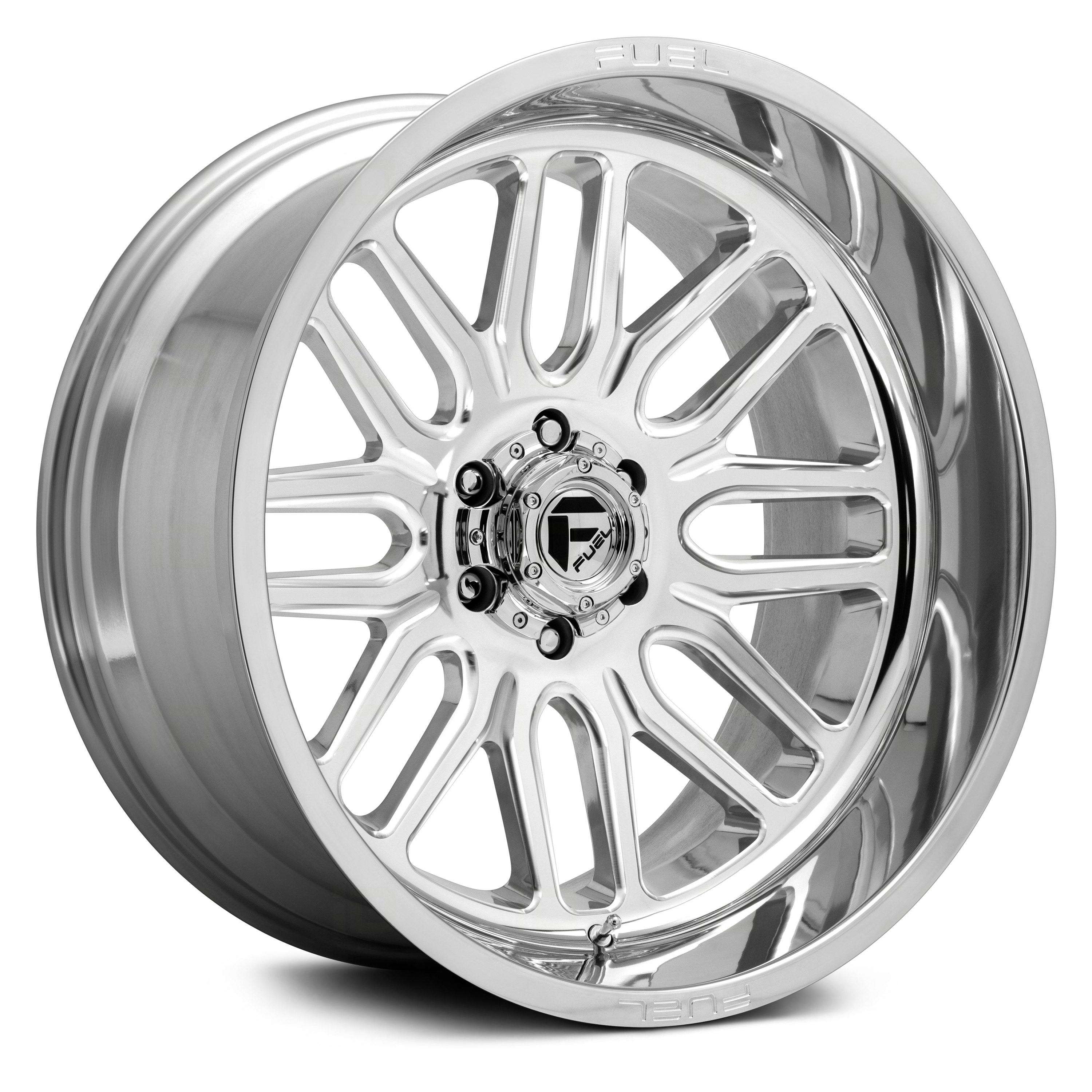 FUEL® D721 IGNITE Wheels - Polished with Milled Accents Rims