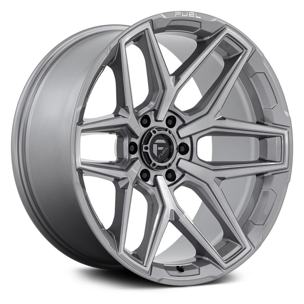 FUEL® FC854 FLUX 6 Wheels - Platinum Rims
