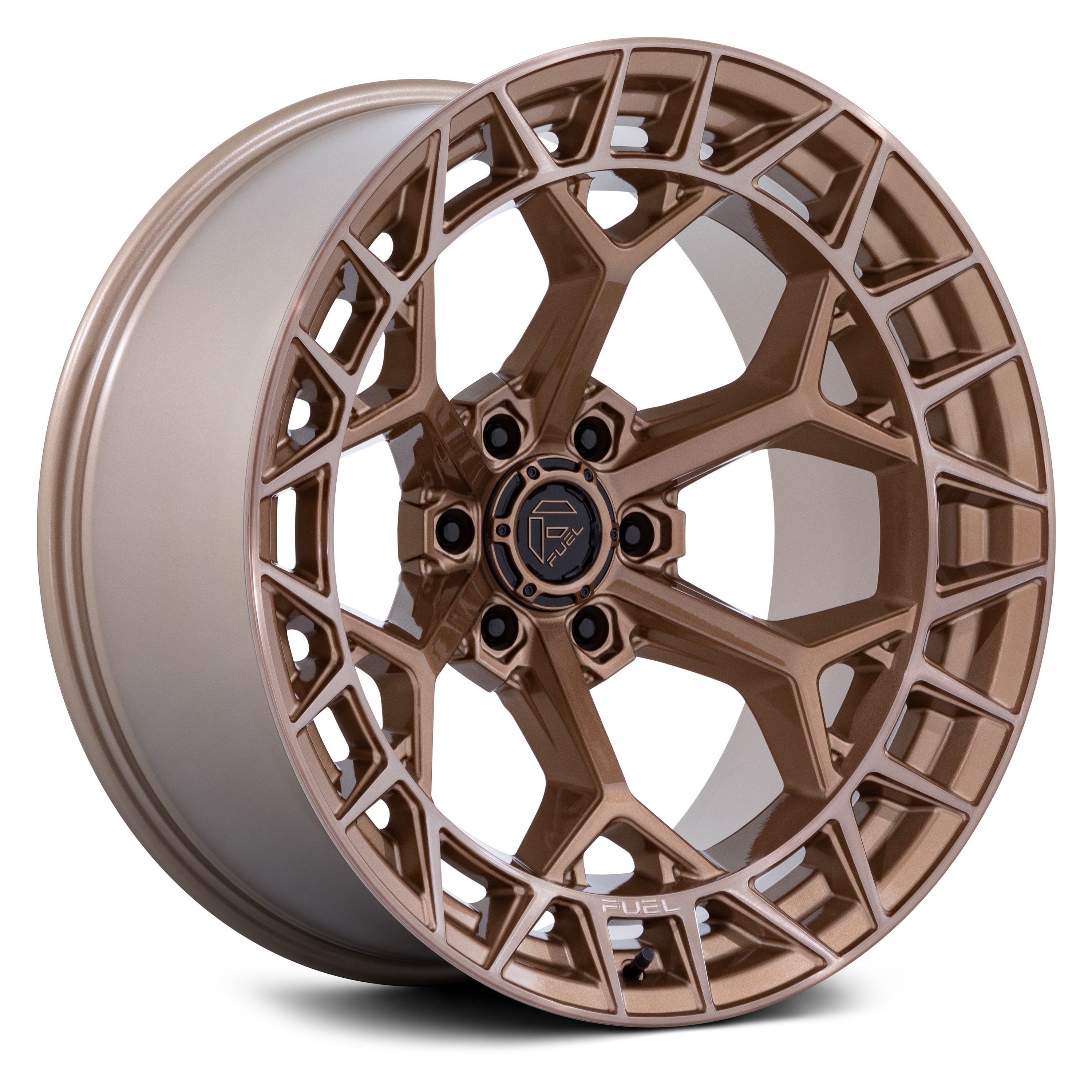 FUEL® FC873 CHARGER Wheels - Platinum Bronze Rims