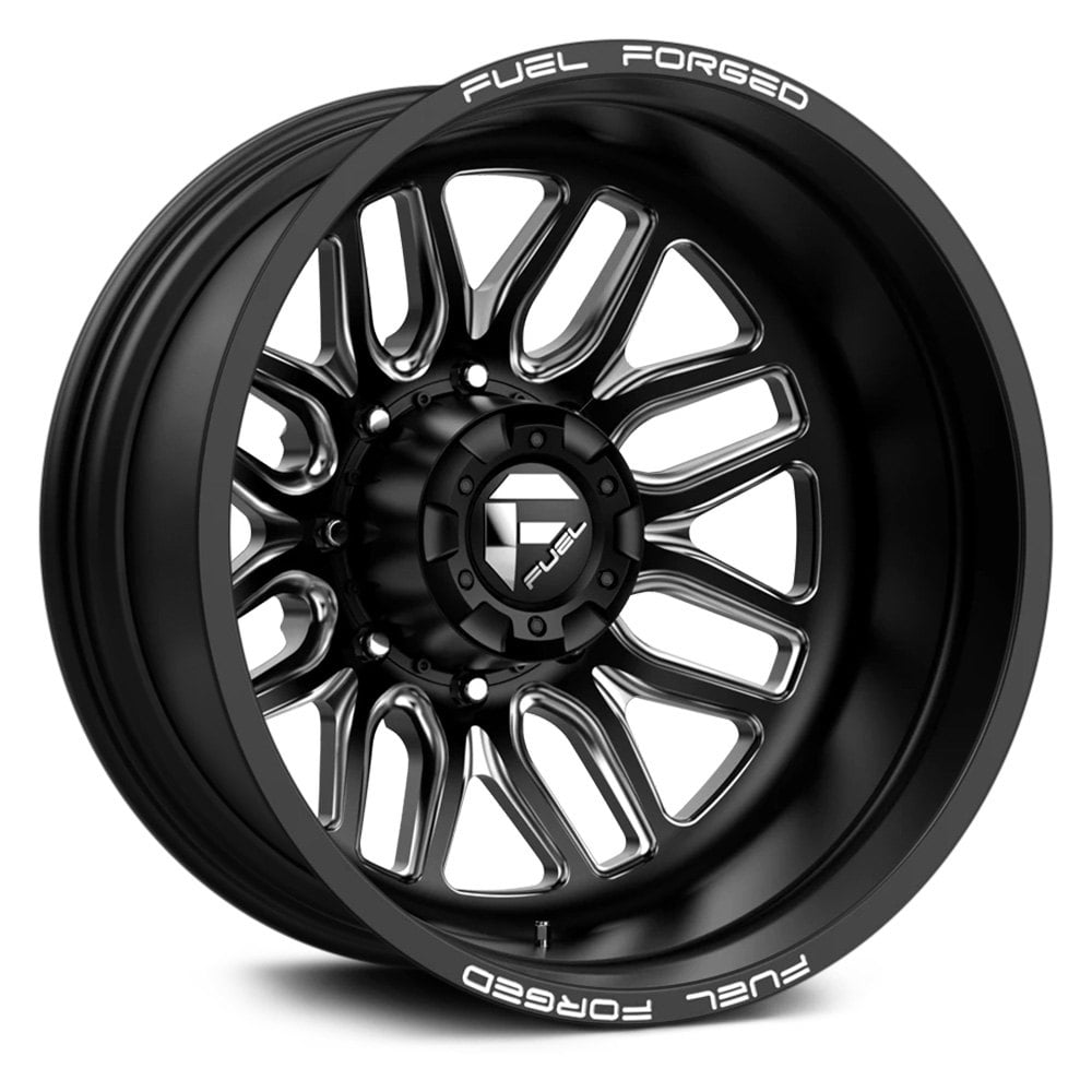 FUEL® FF66 CONCAVE Wheels - Matte Black with Milled Accents Rims