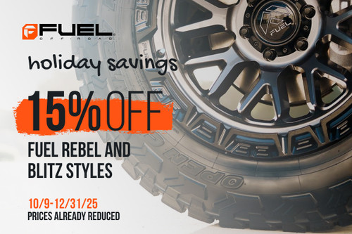 FUEL® FC901 TALON Wheels - Gloss Silver with Machined Face Rims