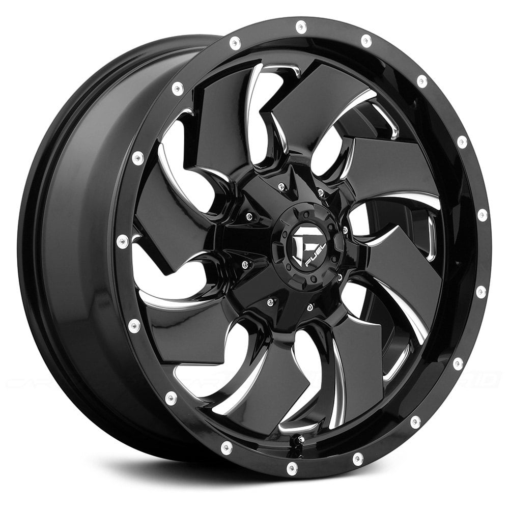 FUEL® D574 CLEAVER Wheels - Gloss Black with Milled Accents Rims