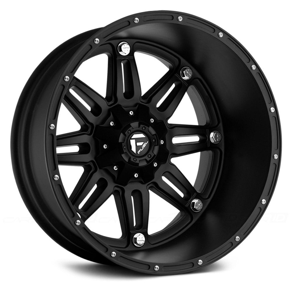 FUEL® D531 HOSTAGE DEEP LIP Wheels - Matte Black Rims