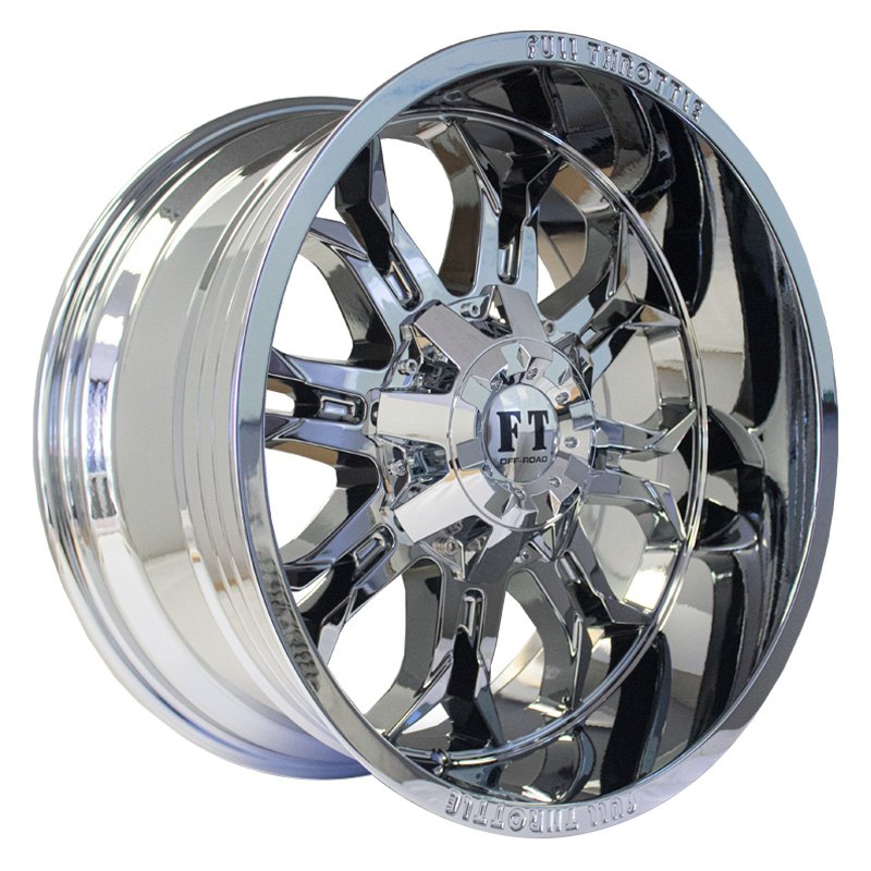 FULL THROTTLE® FT10 Wheels - Chrome Rims