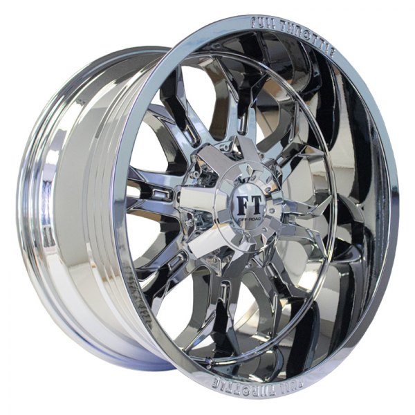 FULL THROTTLE® FT10 Wheels - Chrome Rims