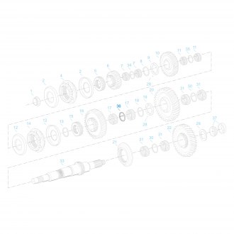Manual Transmission Input Shaft Spacers - CARiD.com