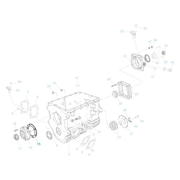 Fuller® 3315659 - Manual Transmission Gasket