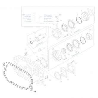 Manual Transmission Rear Cover Gaskets | CARiD