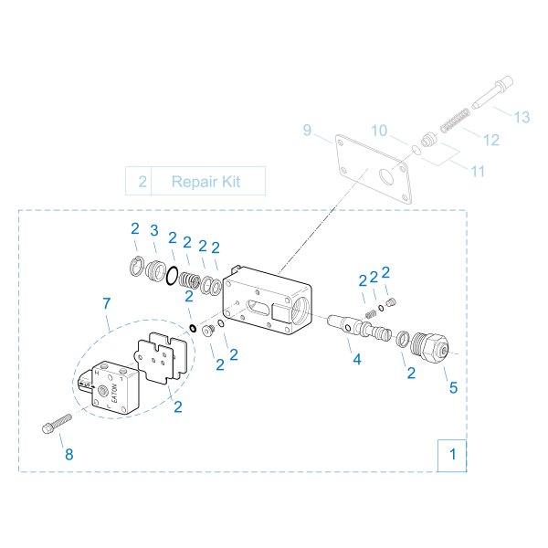 Fuller® A5000-B - Manual Transmission Slave Air Valve