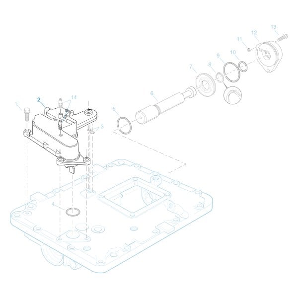 Fuller® K3245-B - Manual Trasnmission Air Module