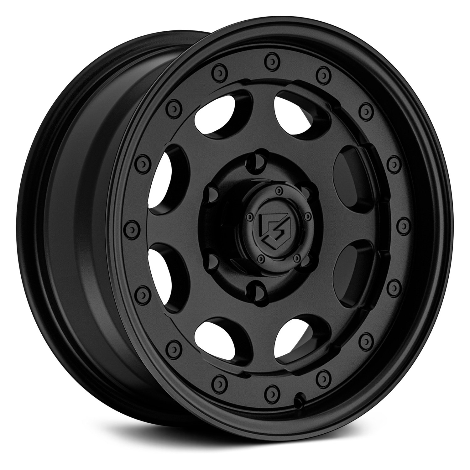 GEAR OFF ROAD® 774SB Wheels - Satin Black Rims