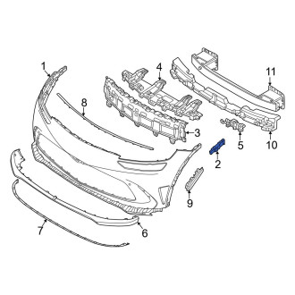 Genesis OEM Exterior & Body Parts | Bumpers, Running Boards — CARiD.com