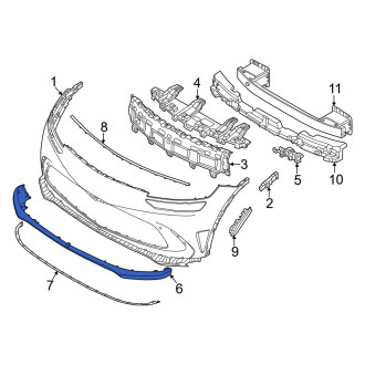 Genesis GV60 Replacement Front Bumpers & Components — CARiD.com