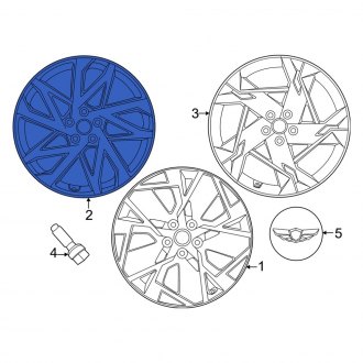 Genesis GV60 Replacement Factory Wheels & Rims - CARiD.com