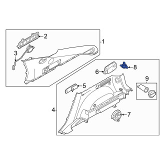 Genesis GV60 Replacement Fender Moldings & Trim — CARiD.com