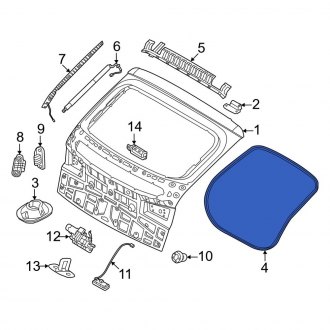 Genesis GV60 Trunk & Tailgate Seals — CARID.com