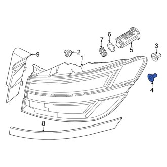 Genesis GV70 OEM Tail Lights - LED, Fiber Optic | CARiD