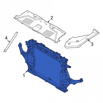 Genesis Radiator Supports & Tie Bars — CARiD.com