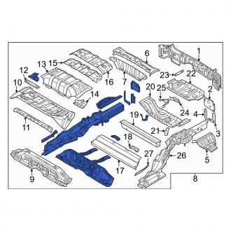 Genesis Electrified GV70 Rocker Panels, Floor Pans, Moldings — CARiD.com