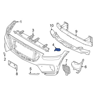 Genesis OEM Exterior & Body Parts | Bumpers, Running Boards — CARiD.com