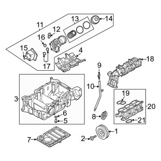 2022 Genesis GV70 OEM Engine Parts - Rebuild Kits | CARiD