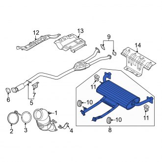 Genesis GV70 Exhaust | Manifolds, Mufflers, Exhaust Systems — CARiD.com