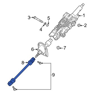 Genesis Steering Columns, Shafts & Parts | Locks, Covers — CARiD.com