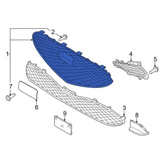 Genesis Replacement Grilles - Moldings, Emblems, Brackets | CARiD