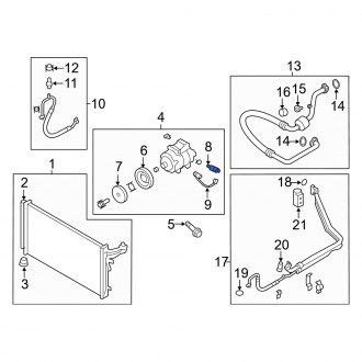 Genesis GV70 OEM A/C & Heating Parts | Systems, Compressors — CARiD.com