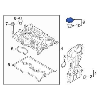 Genesis G70 Engine Valve Covers & Parts | Gaskets, Bolts — CARiD.com