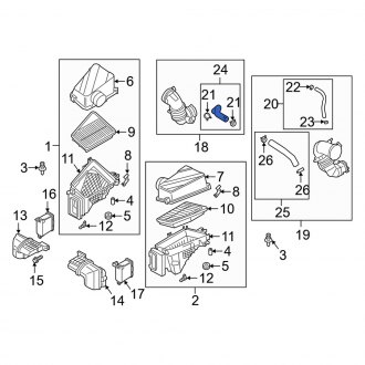 Genesis G70 OEM Emission Control Parts | Oxygen Sensors — CARiD.com